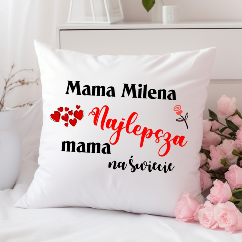 Dzien mamy pomysl na prezent prezent urodzinowy dla mamy poduszka